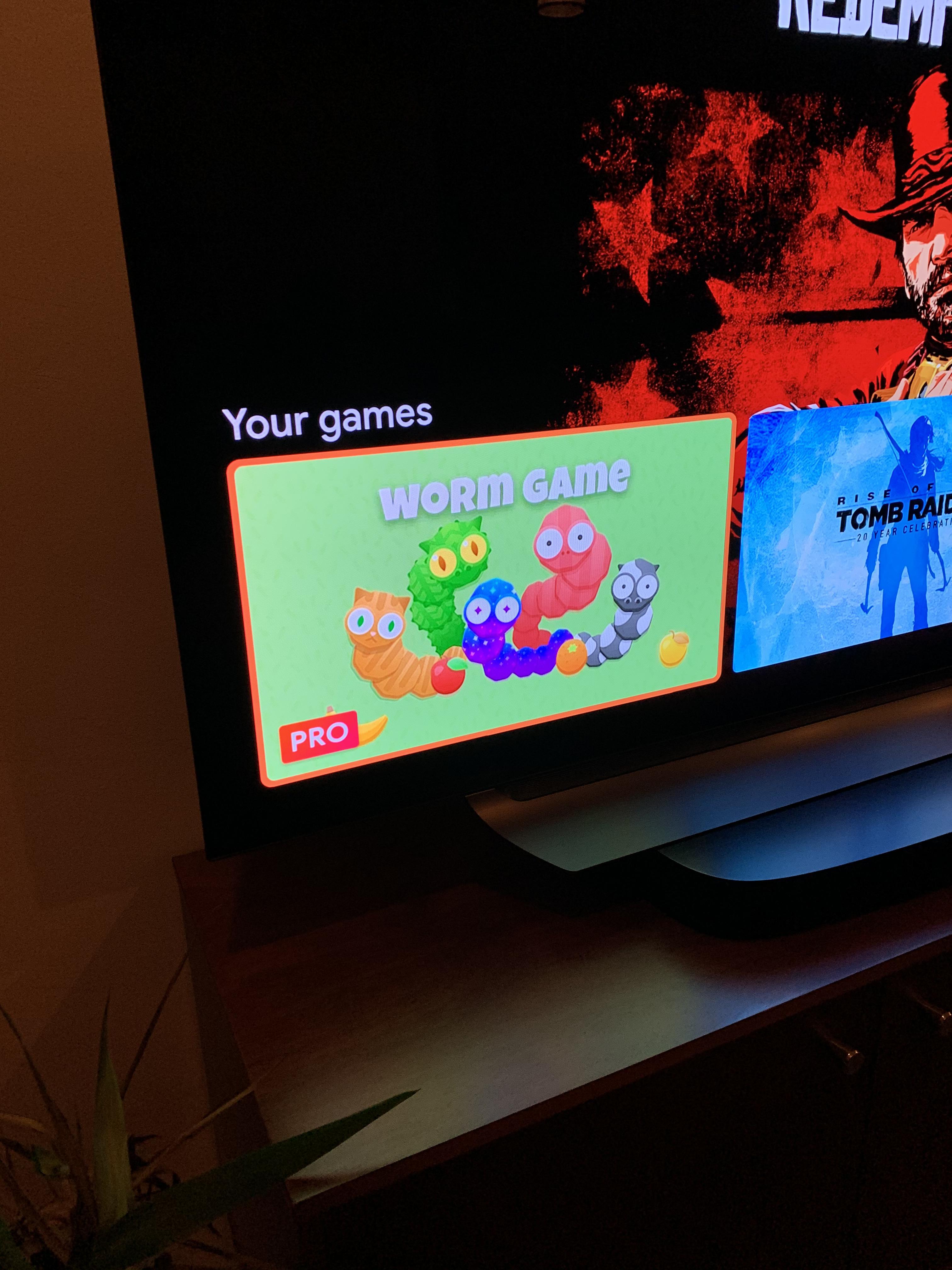 Stadia leak provides glimpse at TV UI, Pro 'Worm Game' - 9to5Google