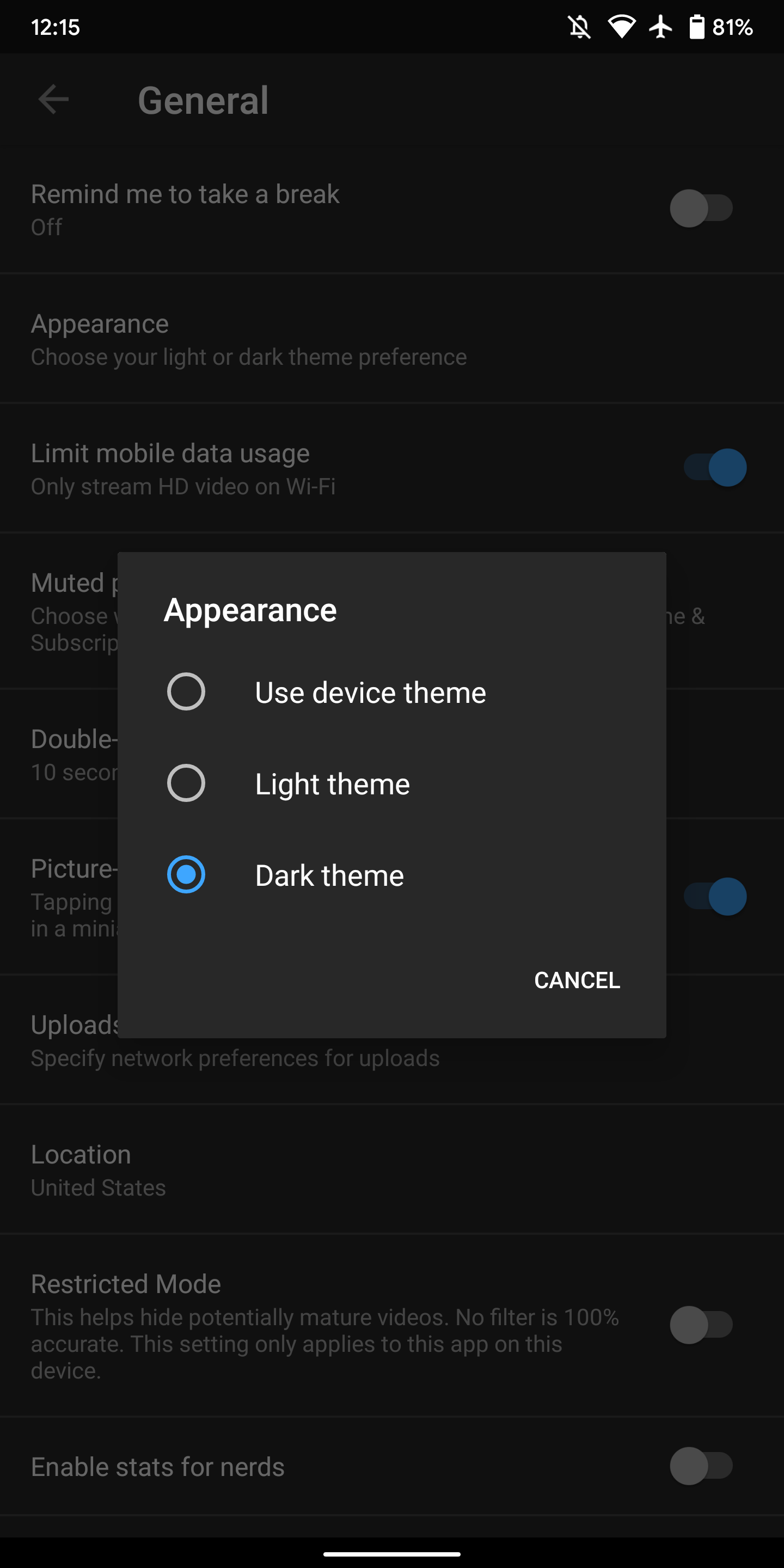 YouTube now follows system device theme on Android 10 - 9to5Google