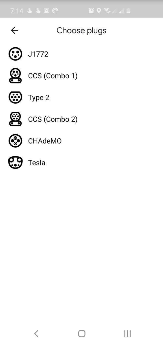 Google Maps can search for electric car charging stations by plug ...