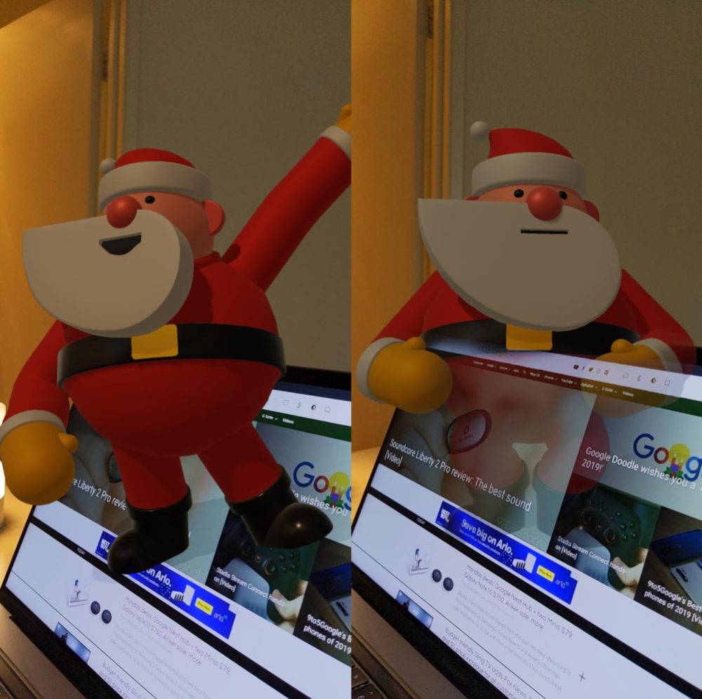 Google Search AR starts rolling out object blending - 9to5Google