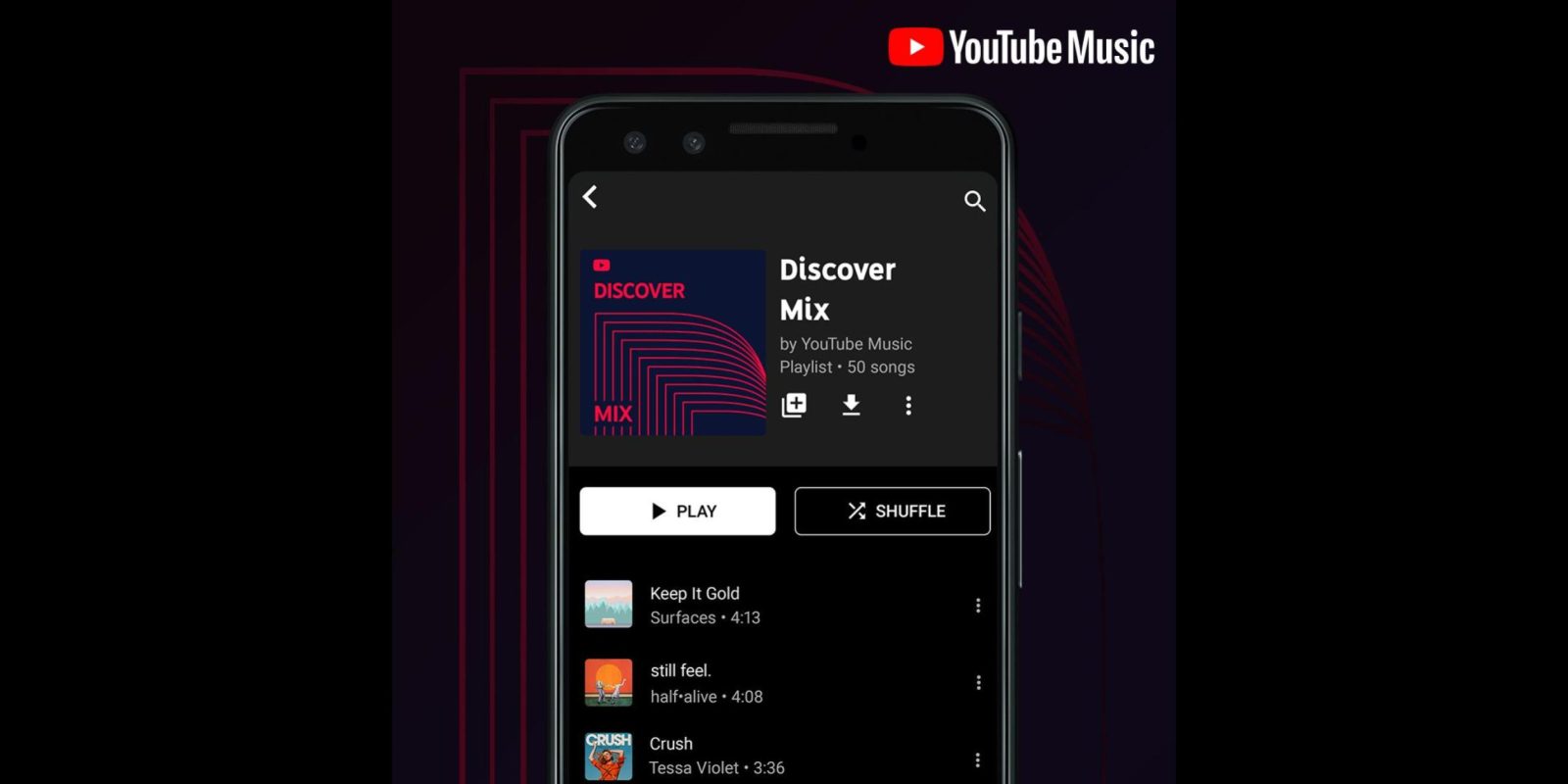 YouTube Music adds Discover, two other personalized mixes - 9to5Google