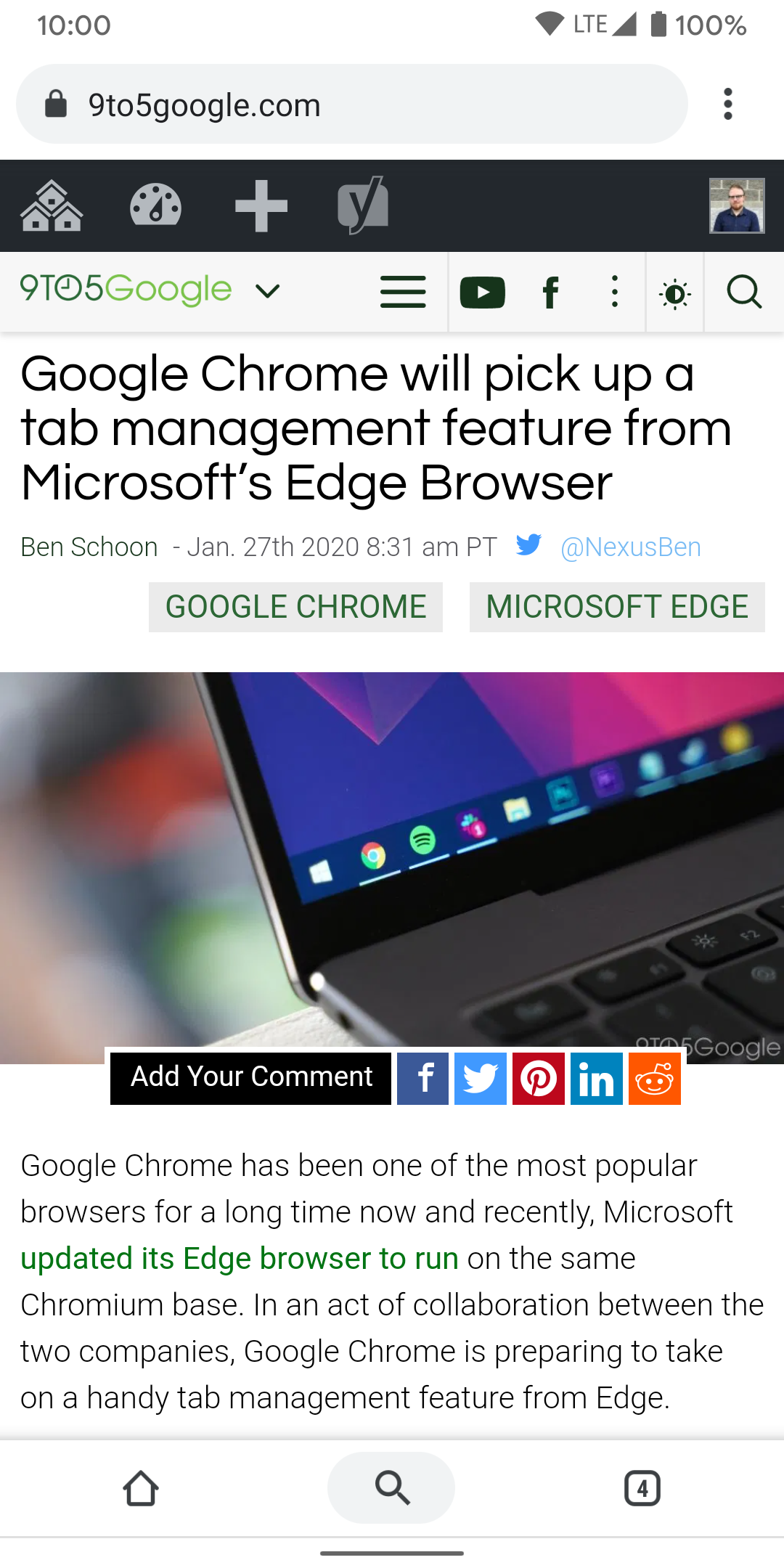 Google Chrome for Android simplifies 'Duet' redesign - 9to5Google