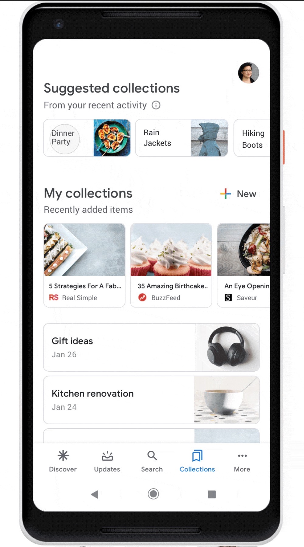 Google Search rolls out revamped Collections tab for saves - 9to5Google