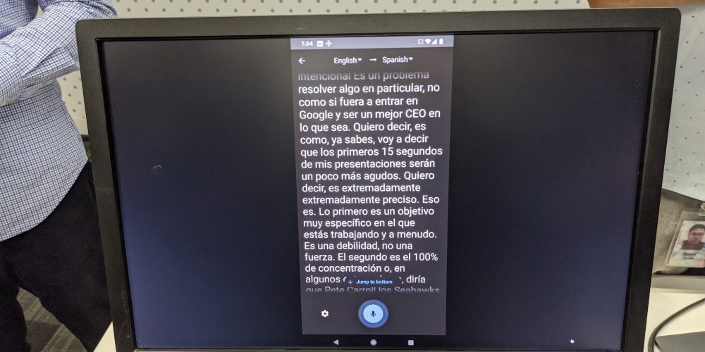 Google Translate Transcribe mode is Recorder w/ translation - 9to5Google