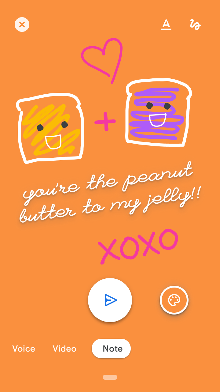Google Duo 'Notes' are one-off, written messages - 9to5Google