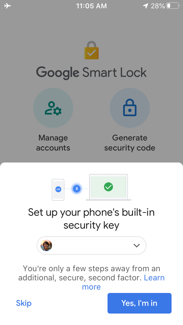 You can now use iPhones as Google security keys for 2FA