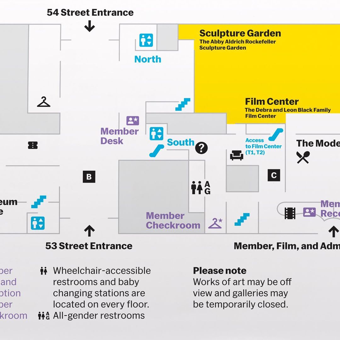 NYC MoMA using Material Design icons in the real world - 9to5Google