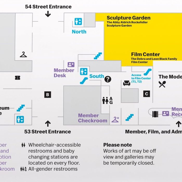 NYC MoMA using Material Design icons in the real world - 9to5Google