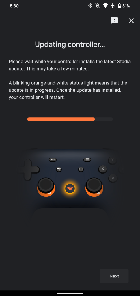 Google quietly rolling out Stadia Controller update, here's how to download - 9to5Google