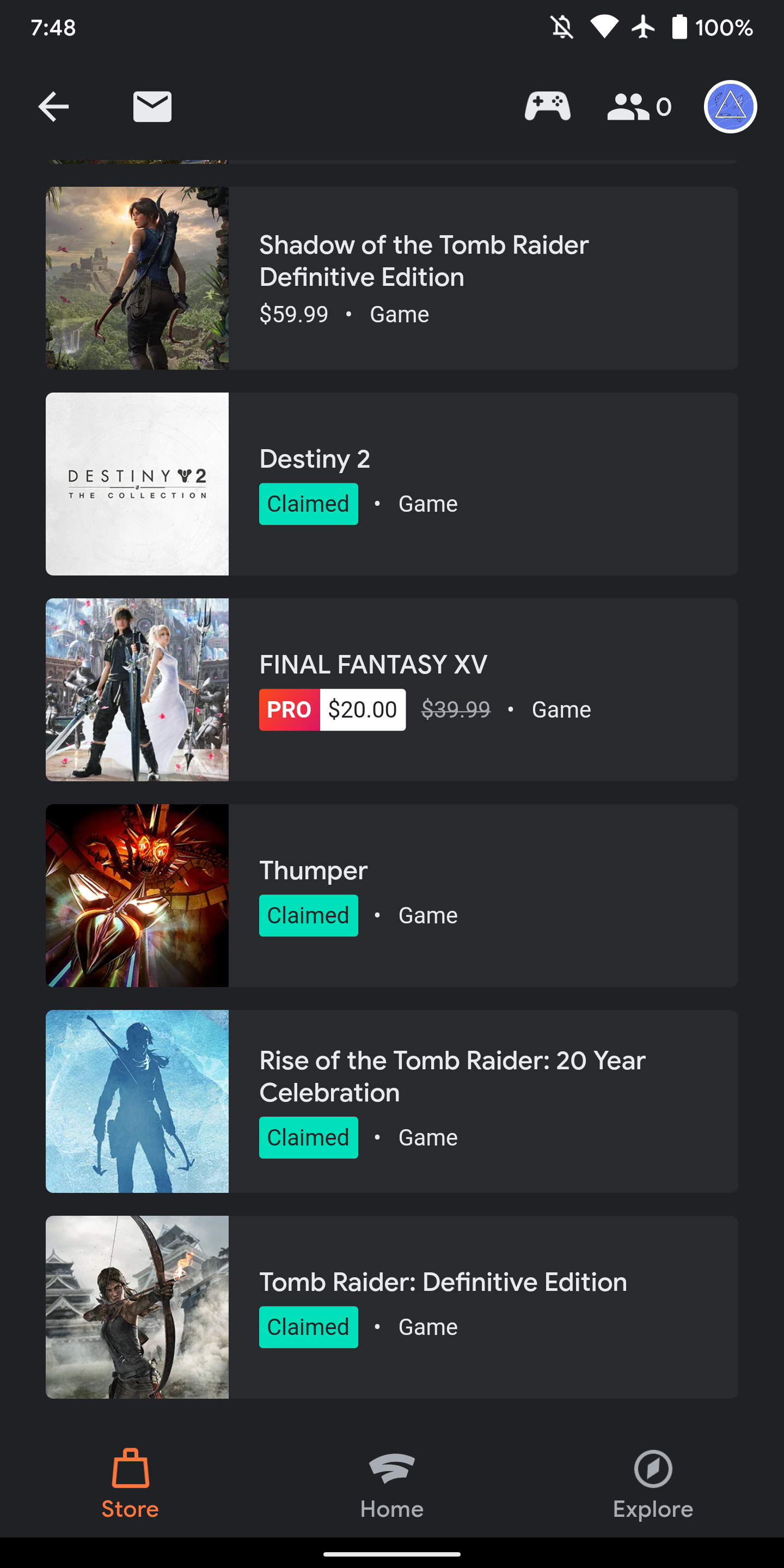 Stadia Store 'All games' list now actually sorts by Last added - 9to5Google