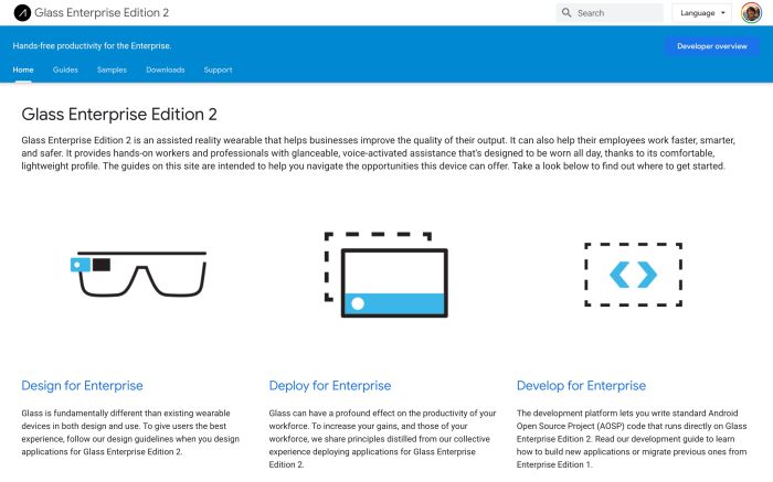 Google lets developers buy Glass Enterprise Edition 2 - 9to5Google