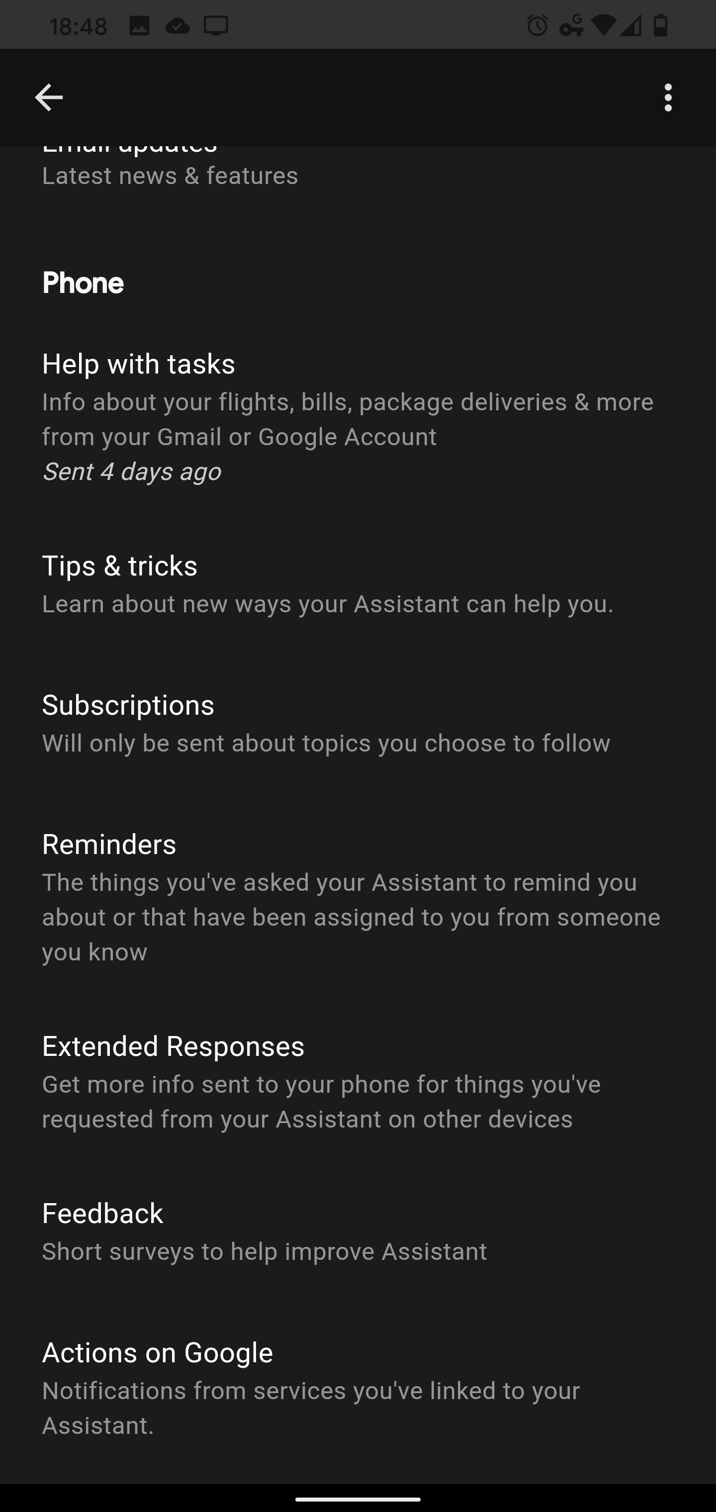 Google Assistant testing unified notification settings - 9to5Google