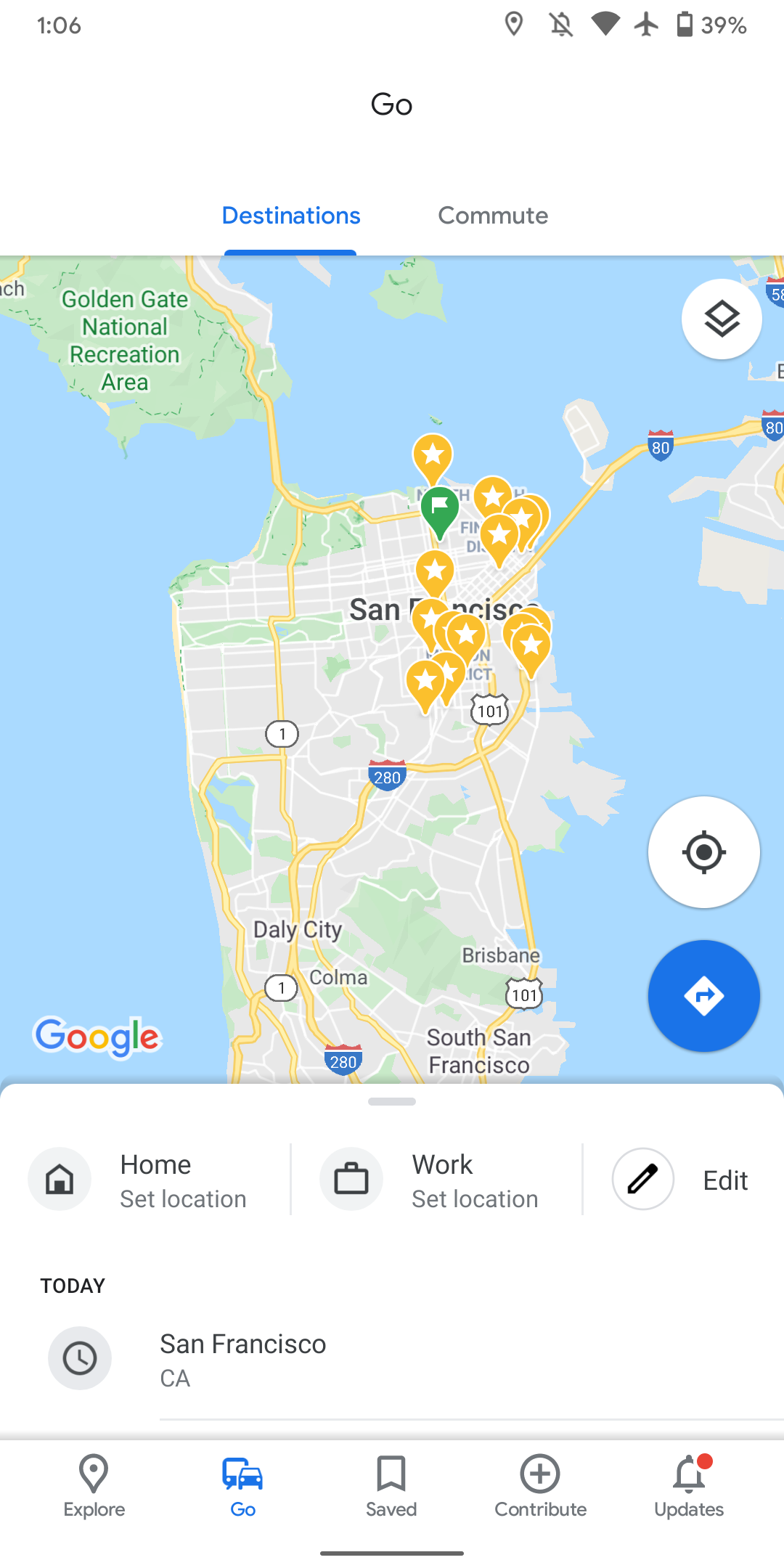 Google Maps rolling out 'Go' tab, subsumes 'Commute' - 9to5Google