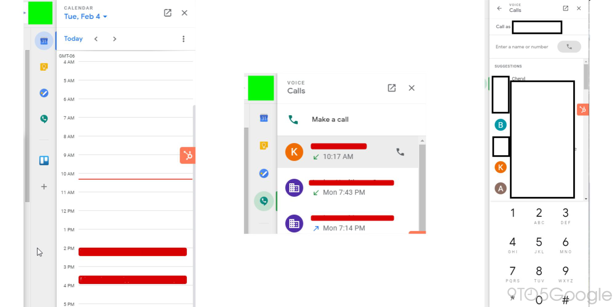 Google Voice appearing in Gmail side panel for some G Suite - 9to5Google