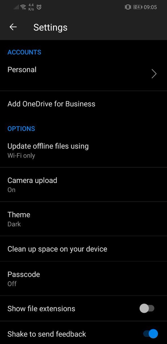 OneDrive for Android gains a dedicated dark theme in latest beta update ...