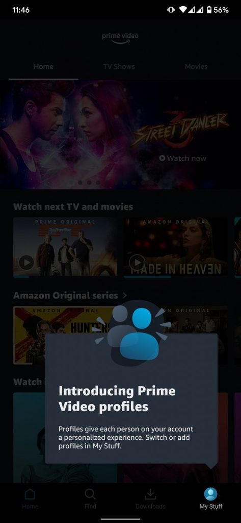 Amazon Prime Video on Android rolling out unique user profiles - Top ...