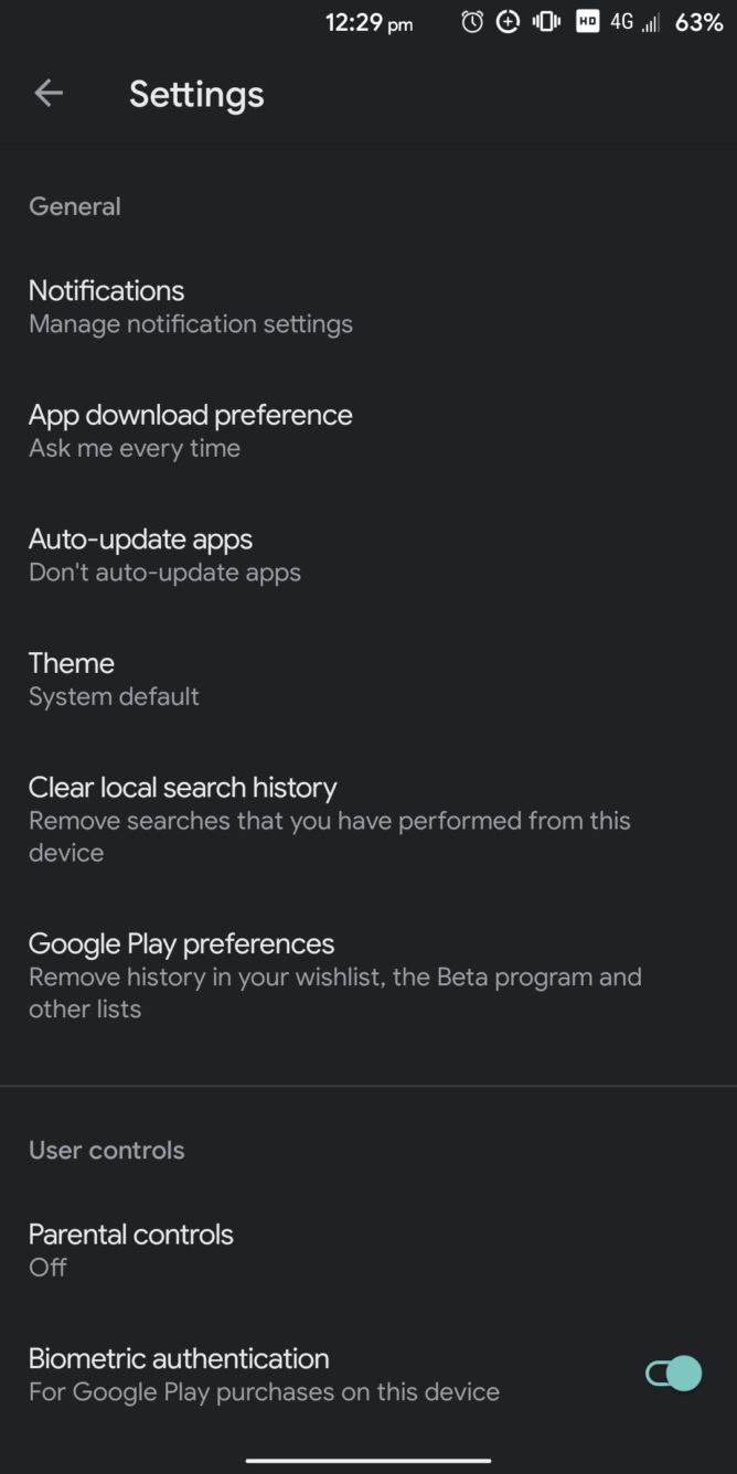 The Google Play Store gains a dedicated dark theme toggle on some devices - 9to5Google