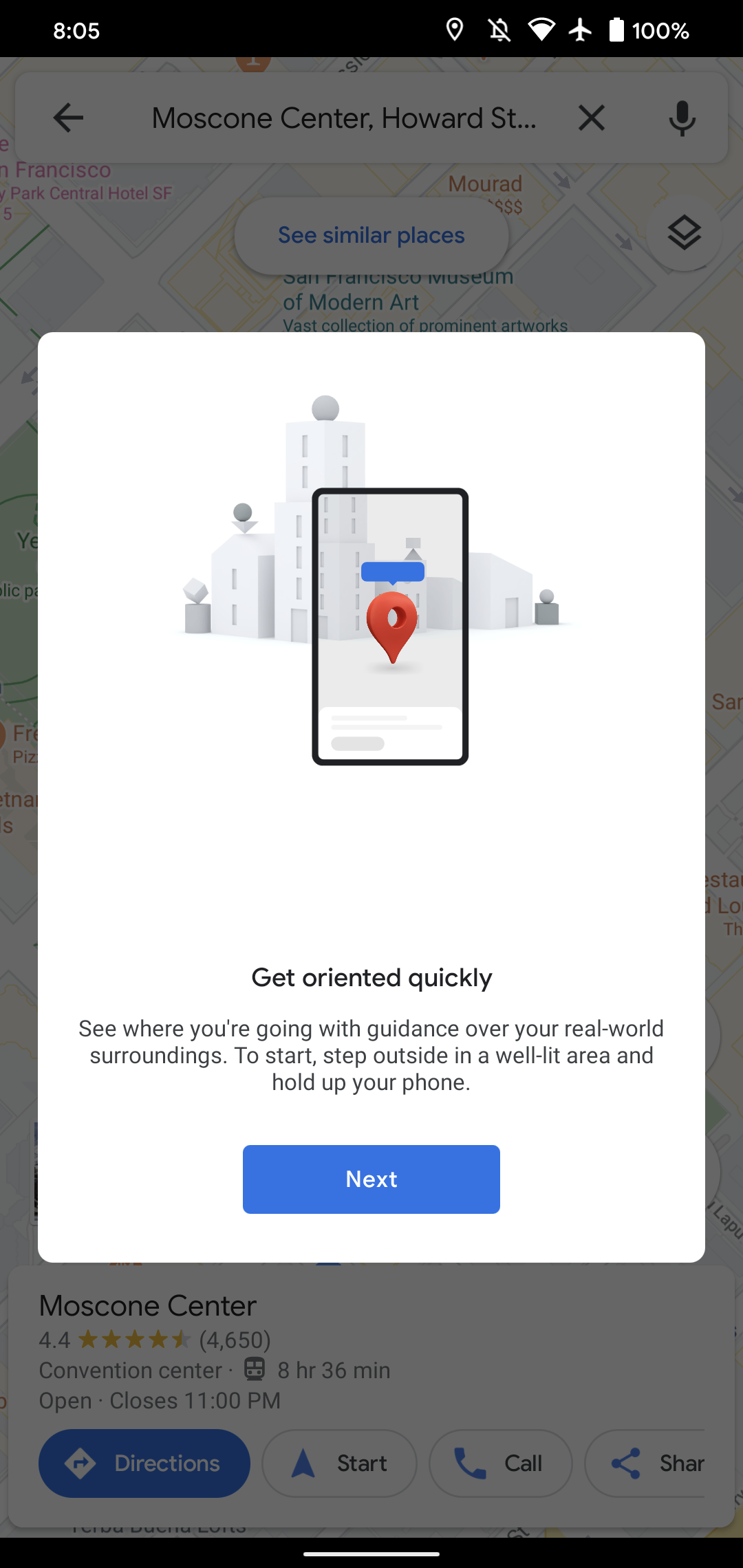 Google Maps tests faster Live View without starting nav - 9to5Google