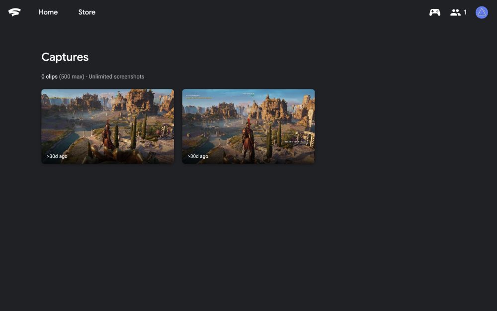 Stadia Captures rolling out to the web with downloads - 9to5Google