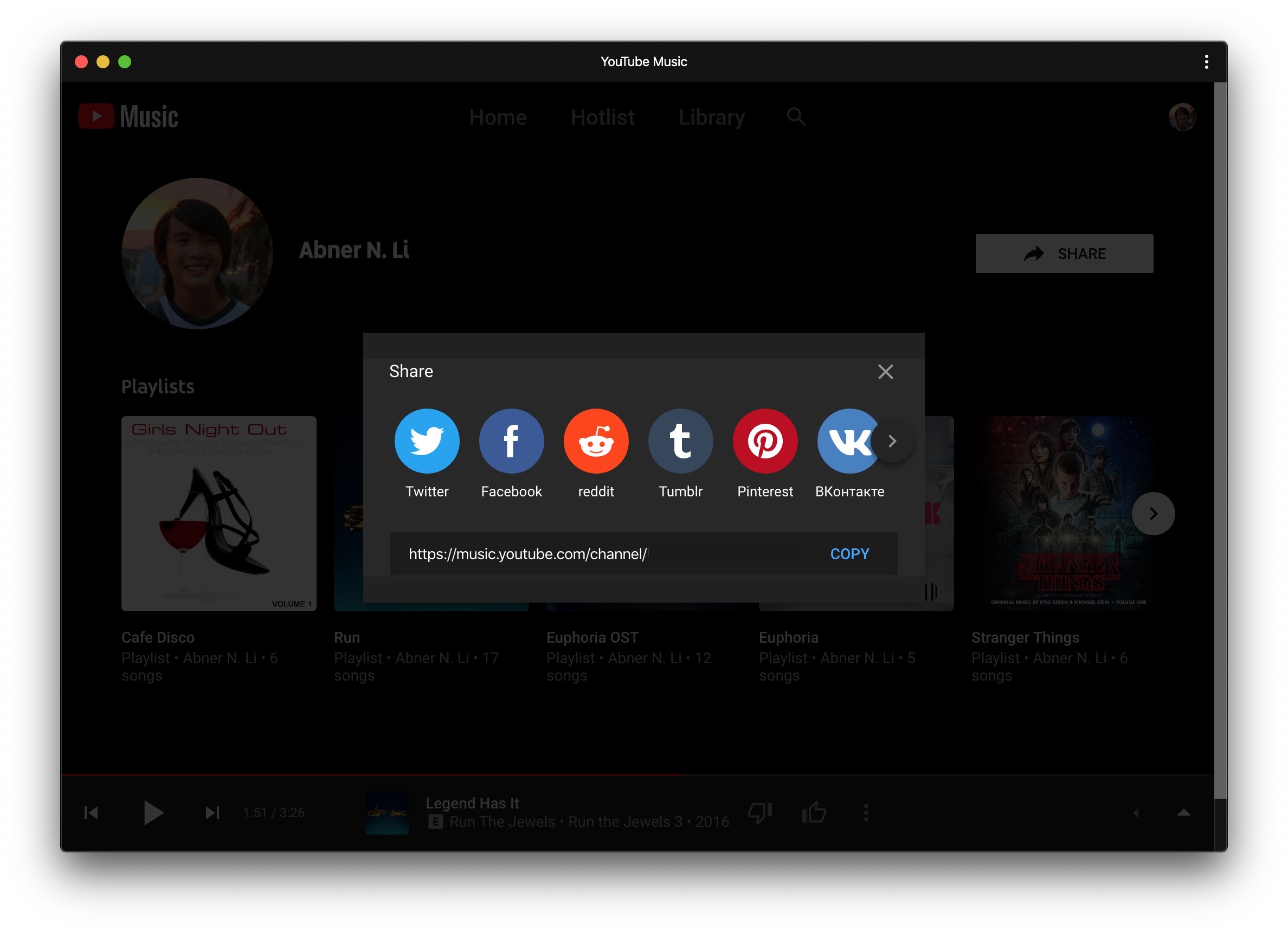 YouTube Music adds user channel pages to share playlists - 9to5Google