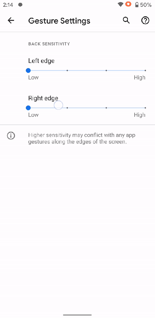 Android 11 adds more robust gesture sensitivity options - 9to5Google