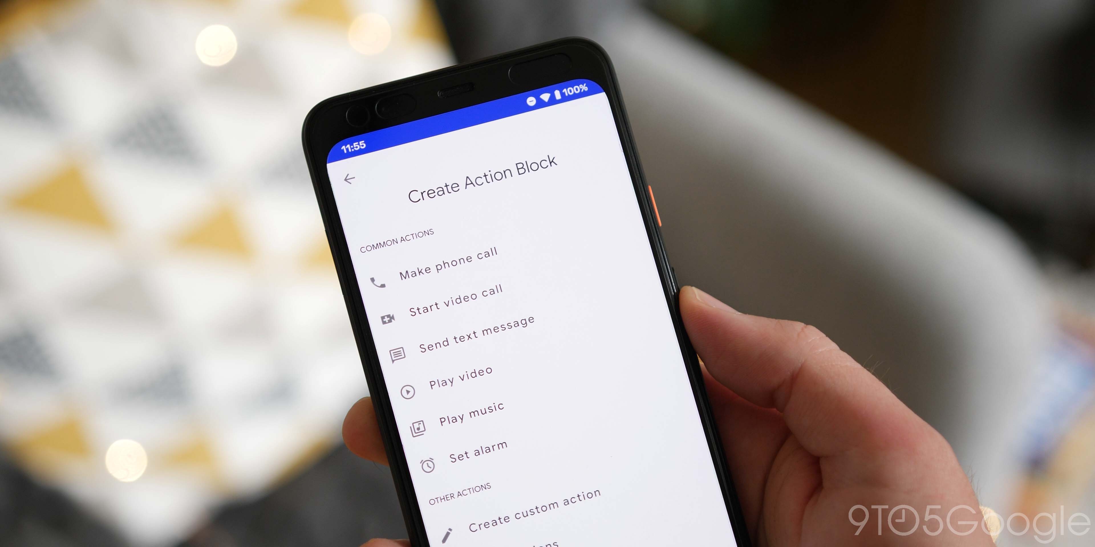 Action Blocks for Android hands-on [Video] - 9to5Google