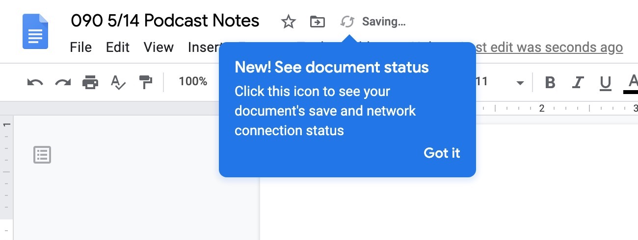 Google Docs get web 'document status,' Android search bar - 9to5Google