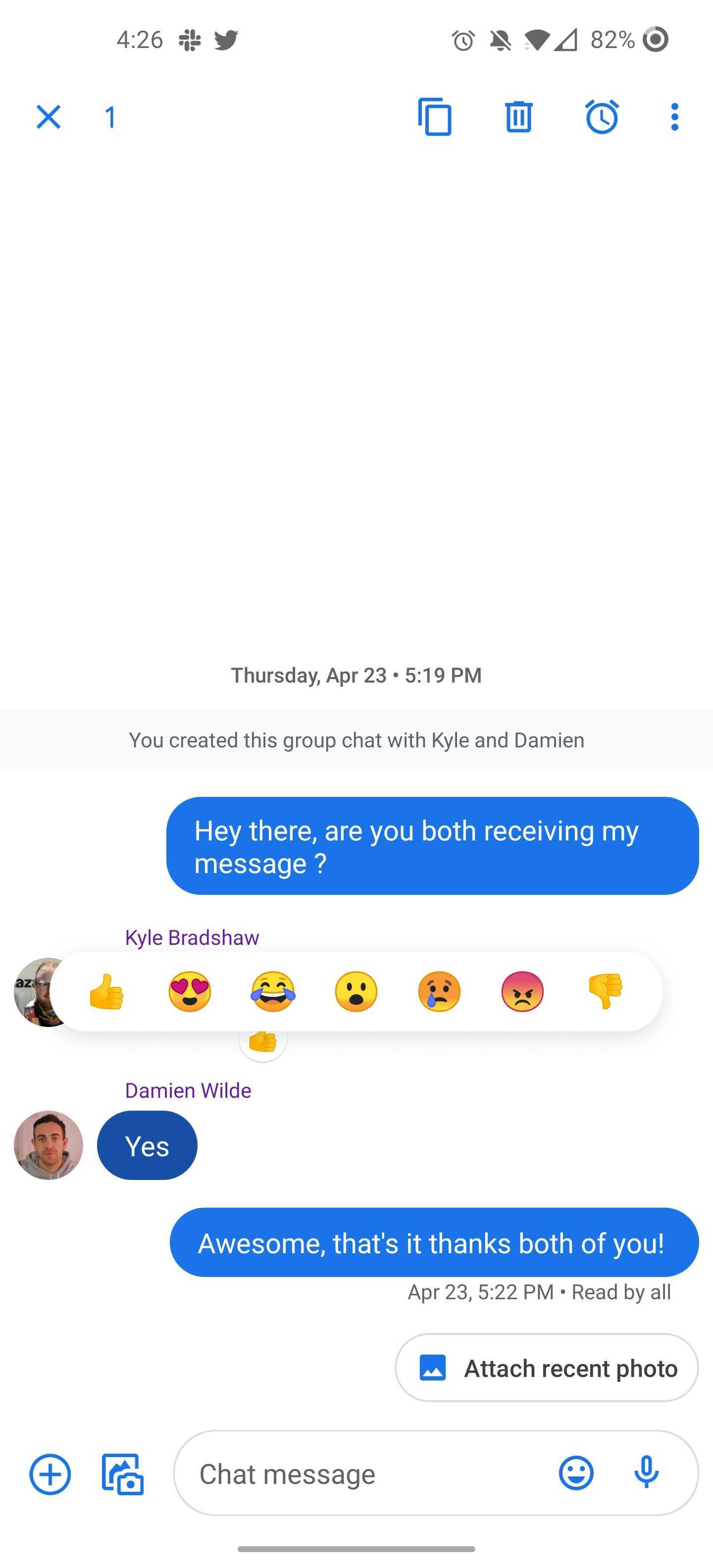 Google Messages tests iMessage-like reactions for RCS - 9to5Google