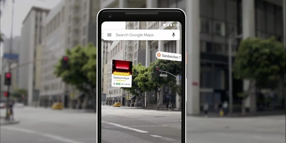Google Maps preparing to realize the possibilities of AR in live view