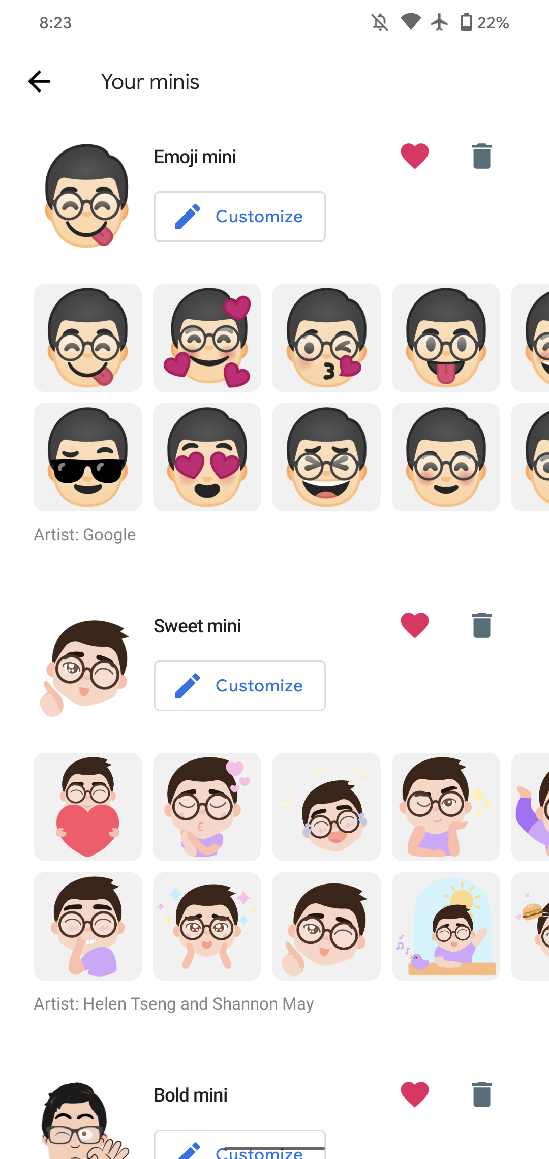 Gboard 9.5: 'Mini' sticker removal, more emoji suggestions - 9to5Google