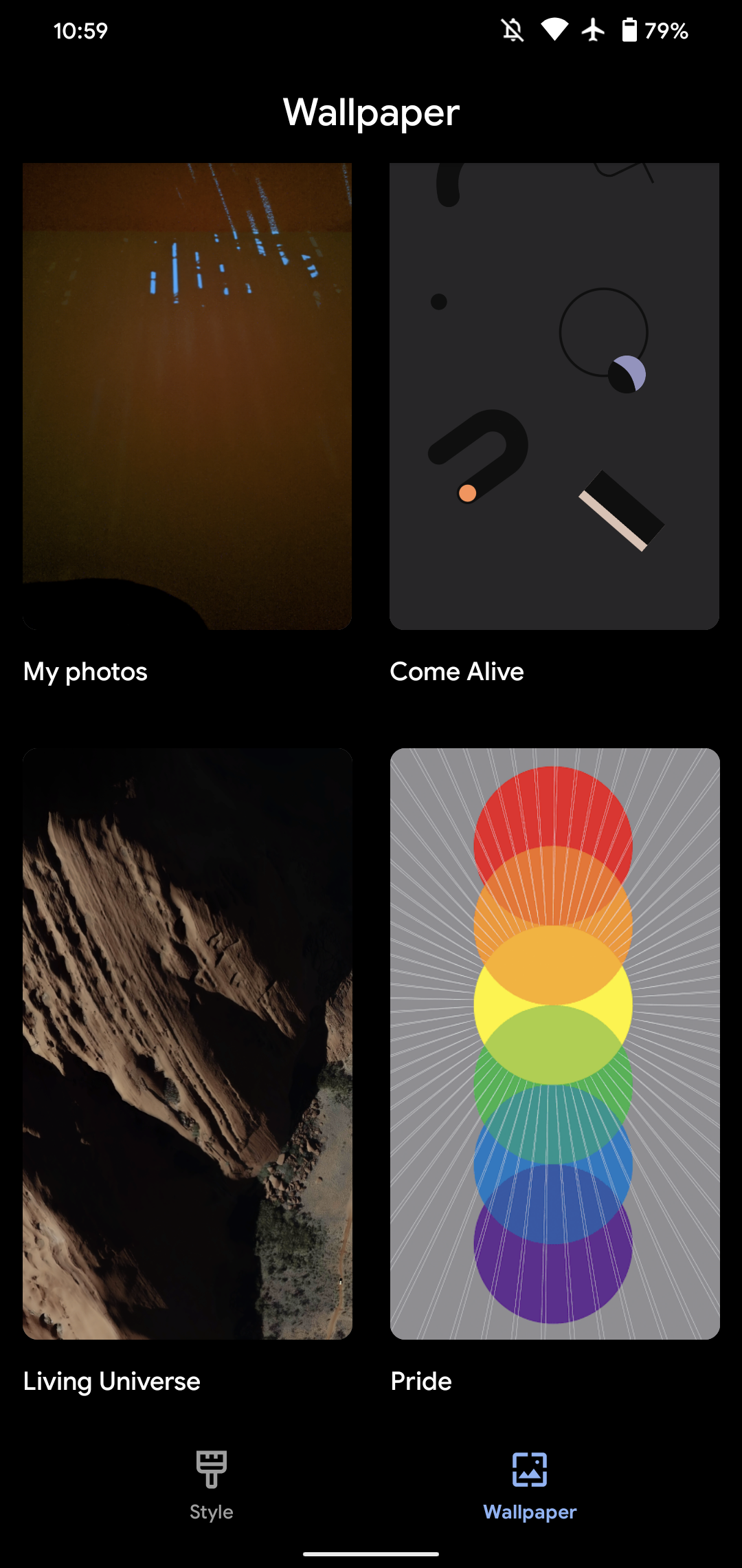 Google Wallpapers for Android adds new Pride backgrounds - 9to5Google