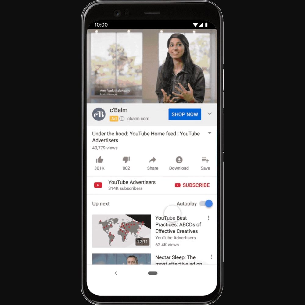 YouTube testing lists of product below shopping ads - 9to5Google