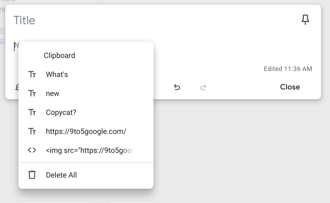 [U: Live] Google bringing clipboard manager for Chrome OS - 9to5Google