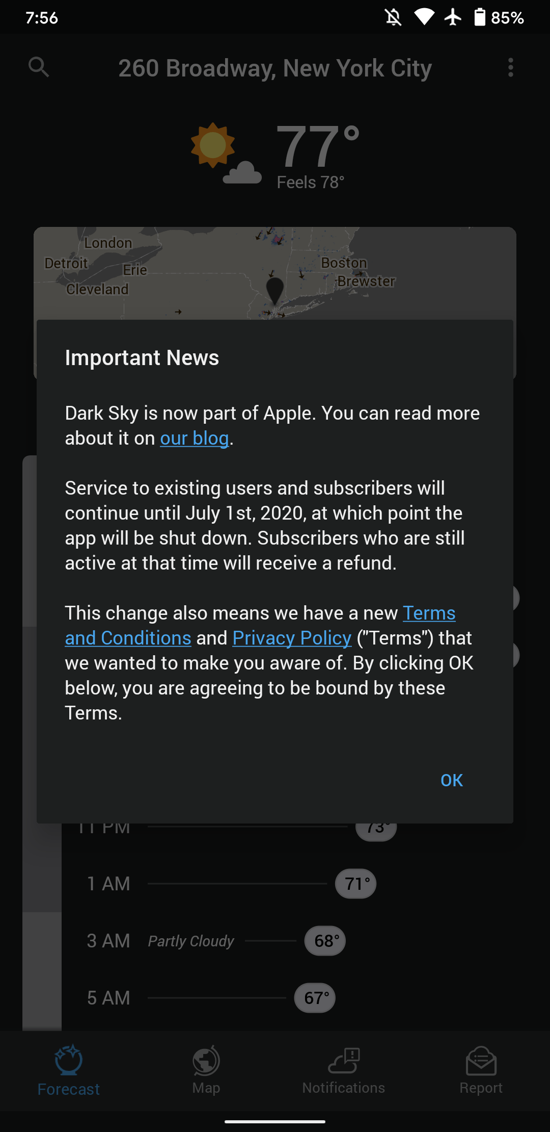 Dark Sky for Android, Wear OS removed from Play Store - 9to5Google