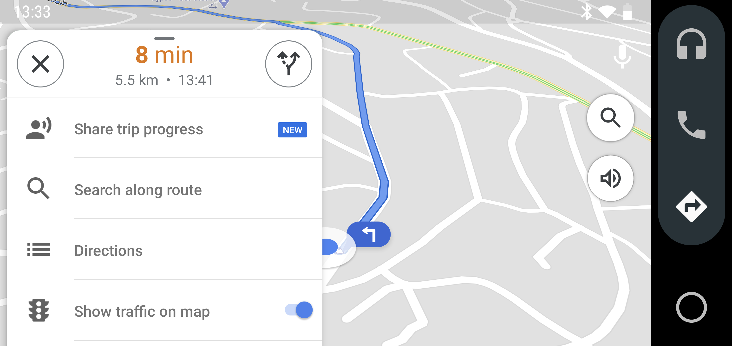 Android Auto for Phone Screens improves Google Maps - 9to5Google