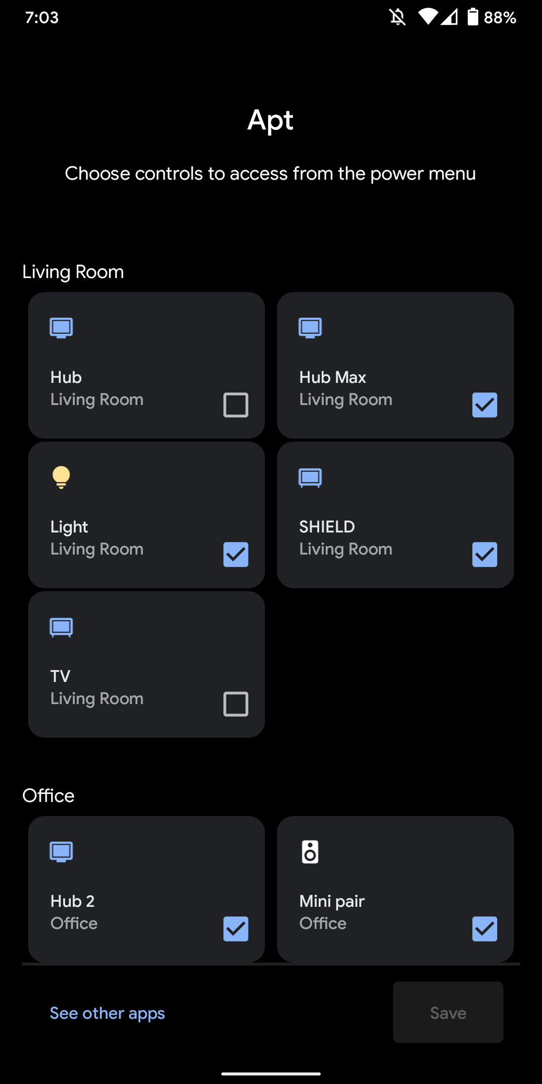 Android 11 power menu shows Nest w/ Google Home update - 9to5Google