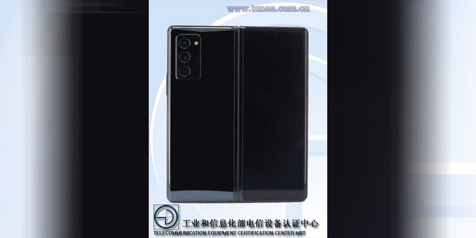 Galaxy Z Fold 2 pose for camera at Chines regulatory agency - 9to5Google