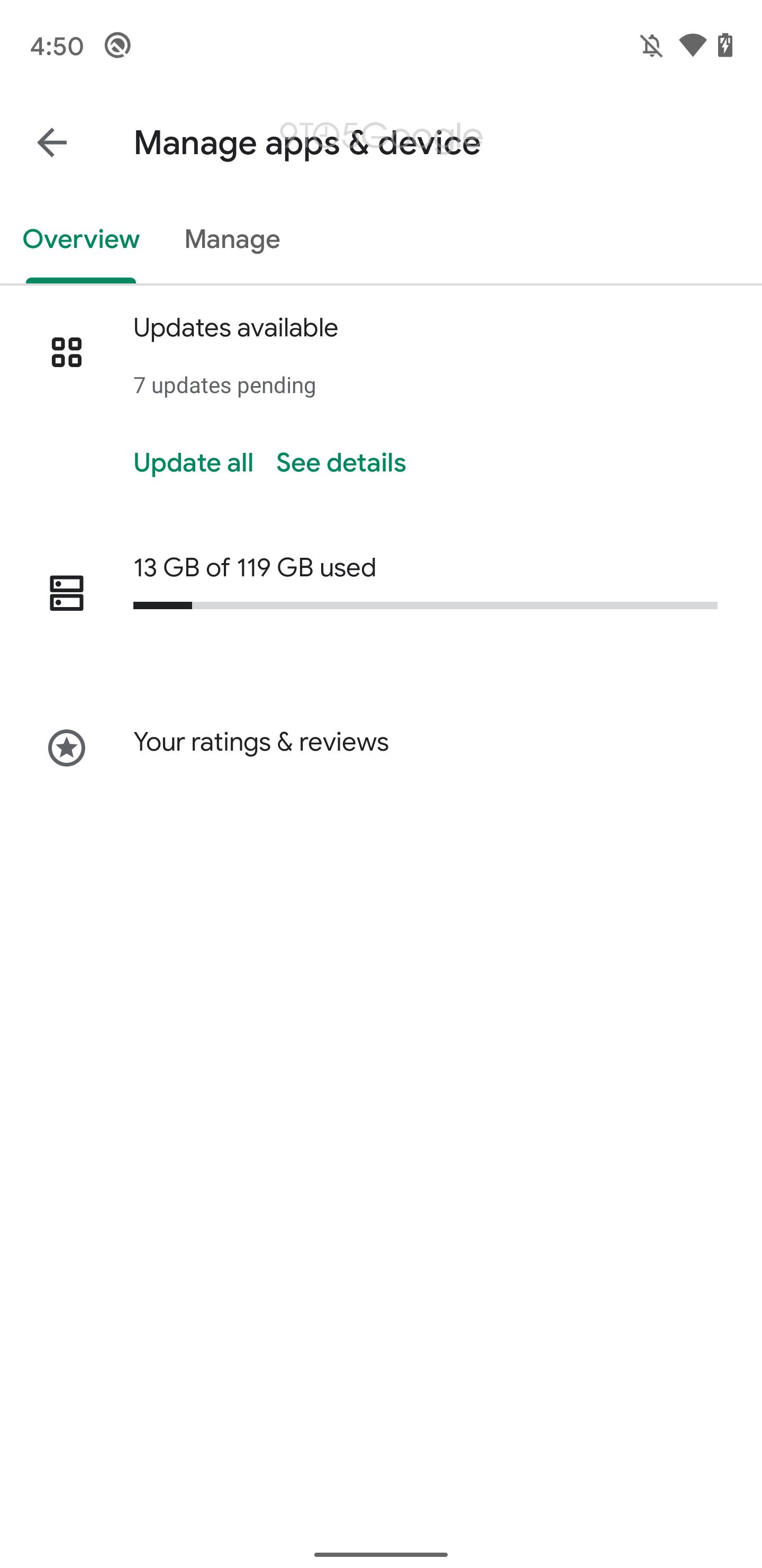 Google Play Store readies 'manage apps' redesign [Gallery] - 9to5Google
