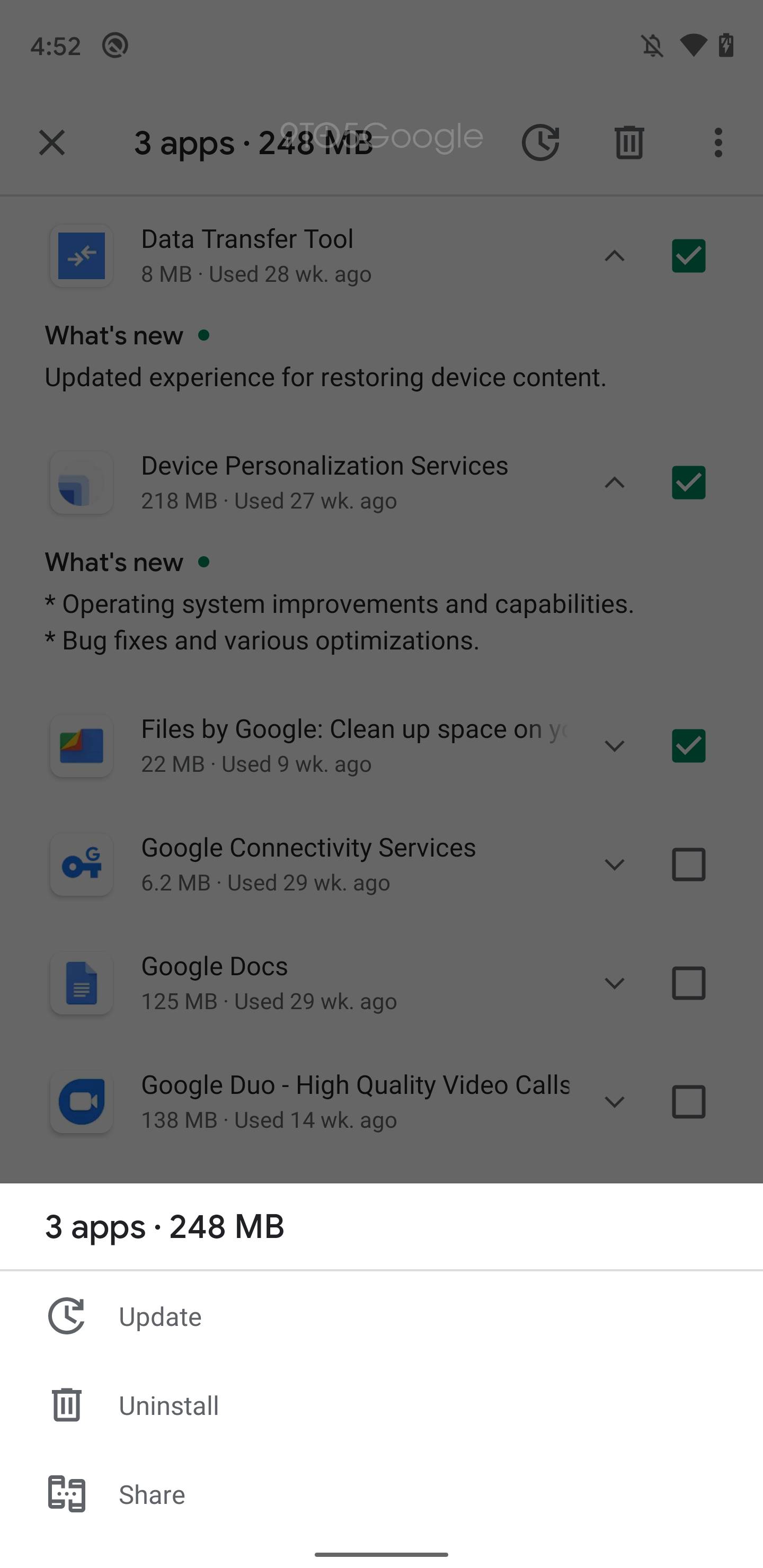 Google Play Store readies 'manage apps' redesign [Gallery] - 9to5Google
