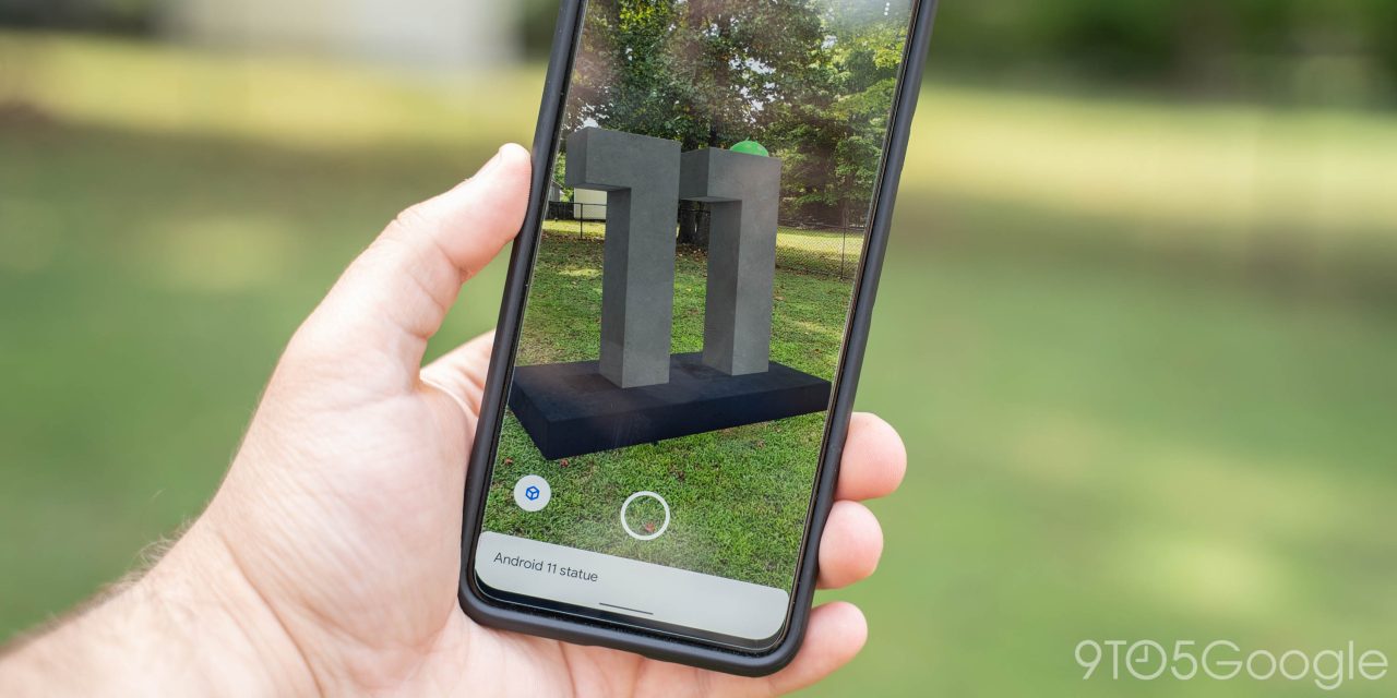 You can put the Android 11 statue in your backyard using AR - 9to5Google