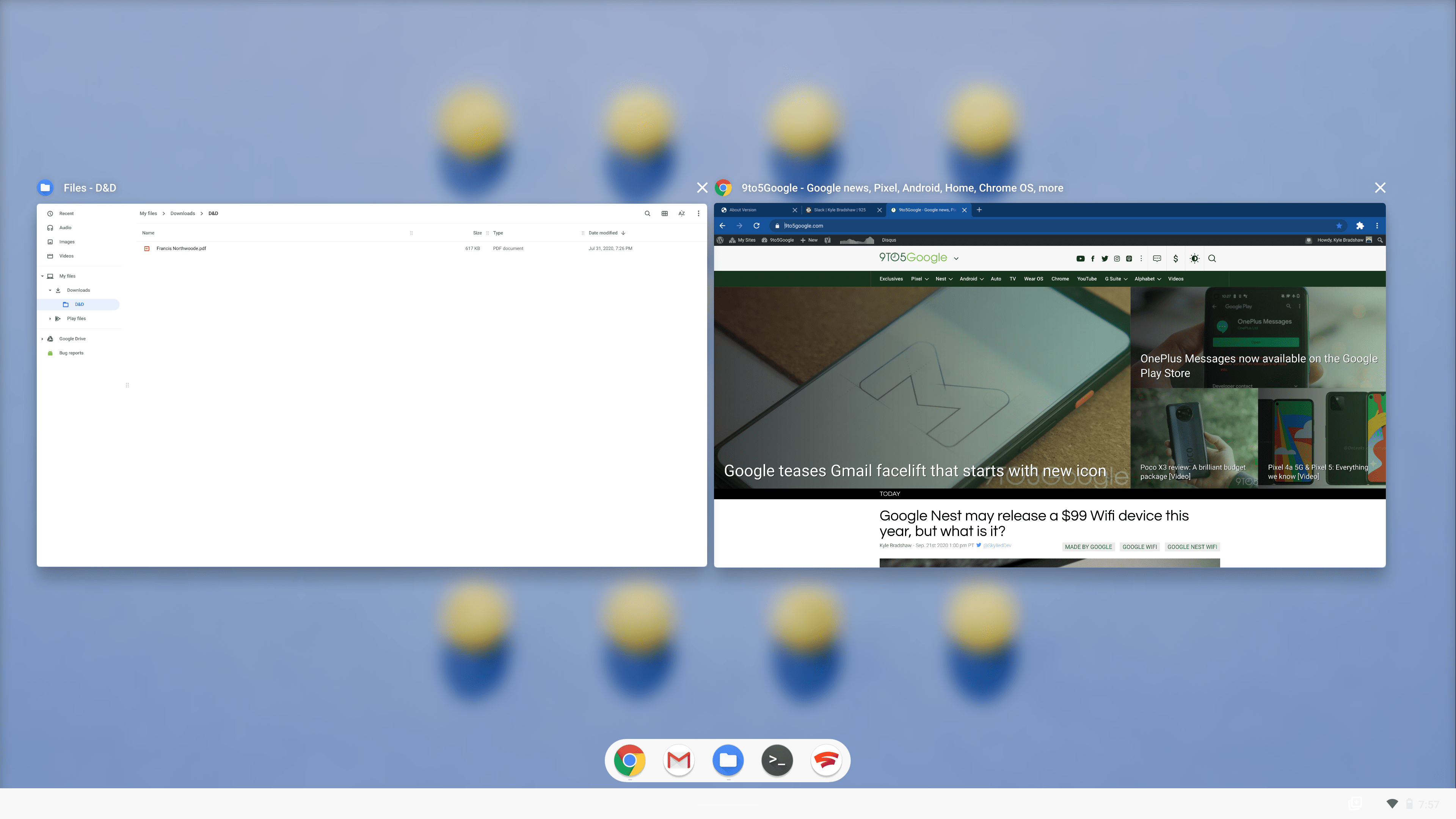 Chrome OS is getting a light theme, here it is in action - 9to5Google