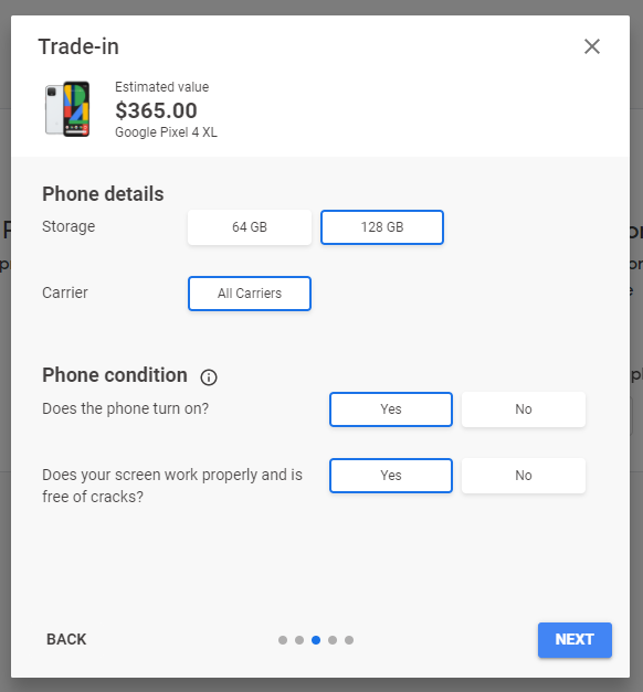 Pixel 4 trade-in values max at $365 from the Google Store - 9to5Google