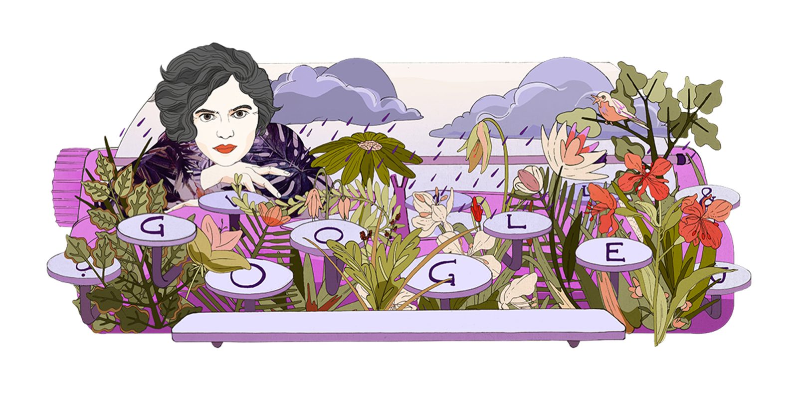 Google Doodle celebrates German poet Mascha Kaléko - 9to5Google
