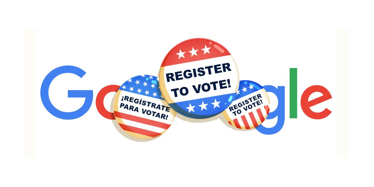 Google Doodle gives how to register to vote in #election2020 - 9to5Google
