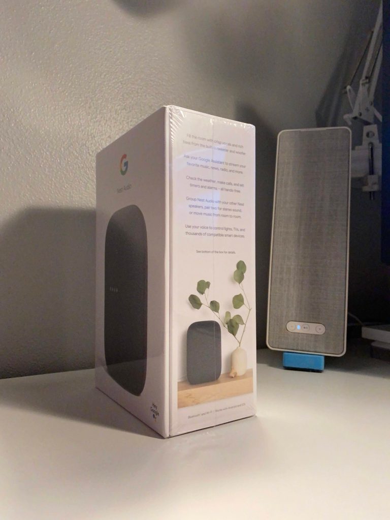 Nest Audio unboxing reveals location of touch controls - 9to5Google