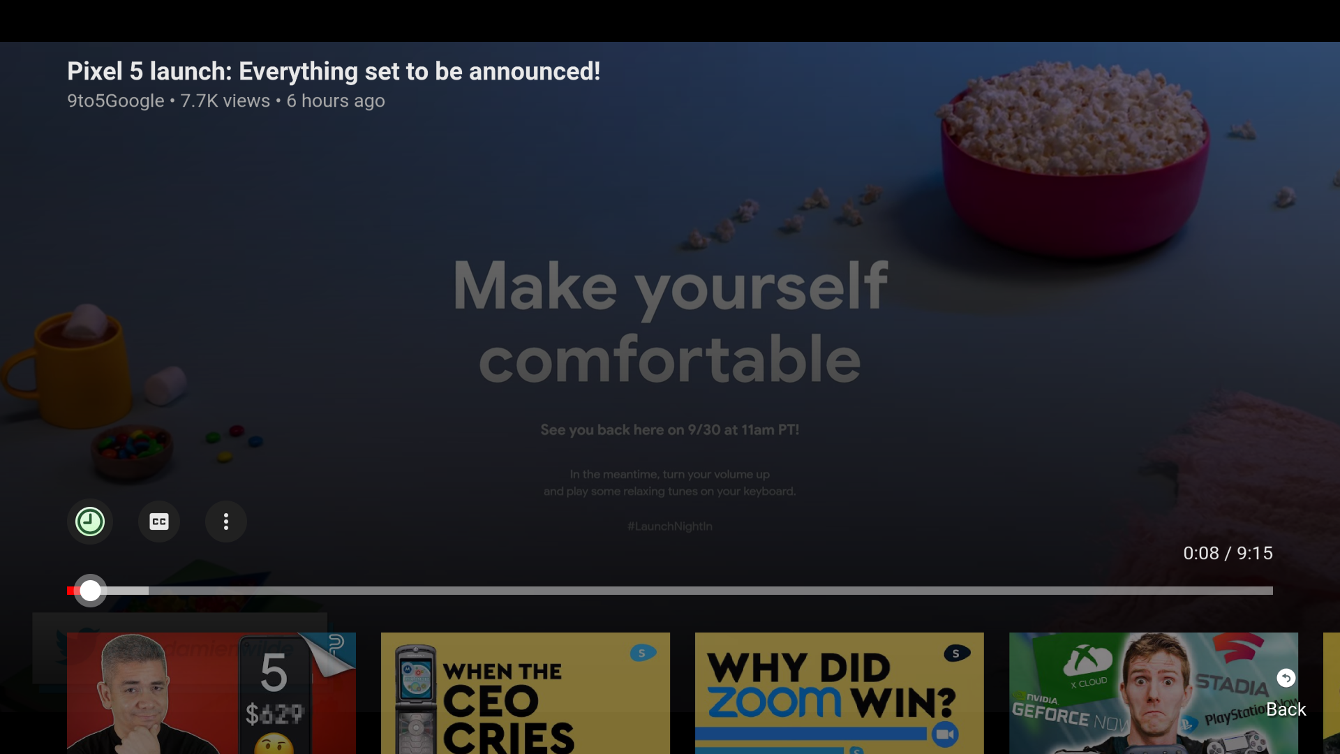 YouTube interface on TVs gets a redesign - 9to5Google