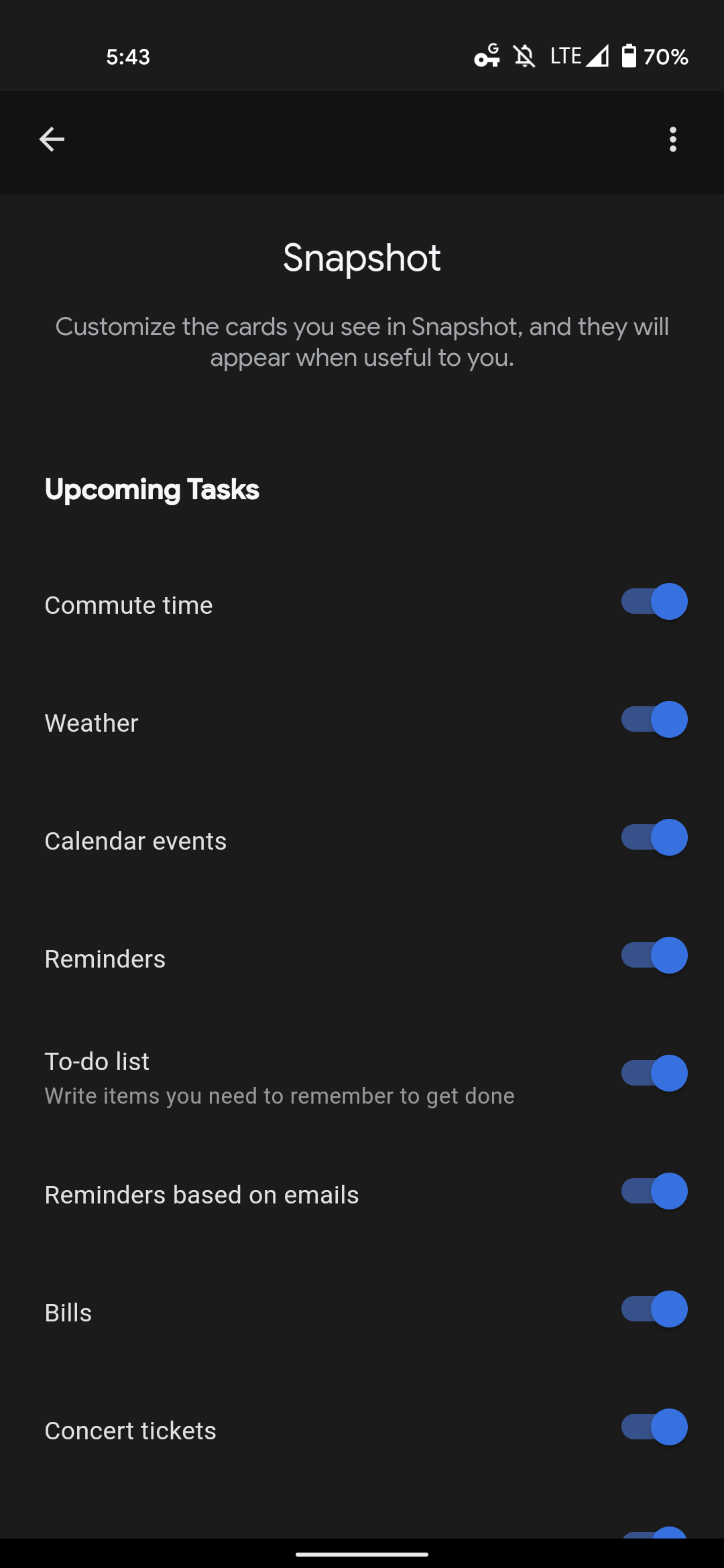 Google Assistant adds Snapshot settings to control your feed - 9to5Google
