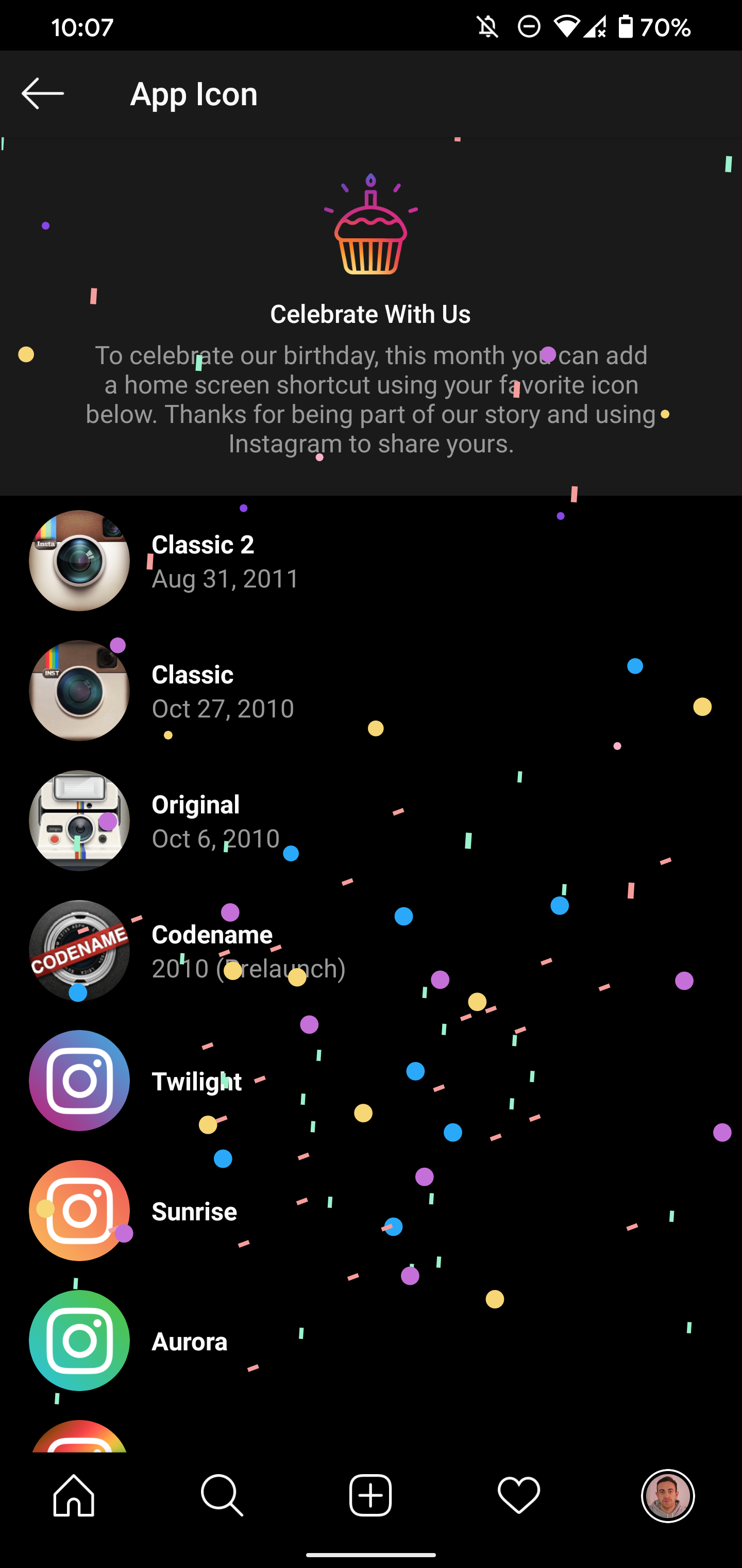 How to change your Instagram app icon on Android and iOS