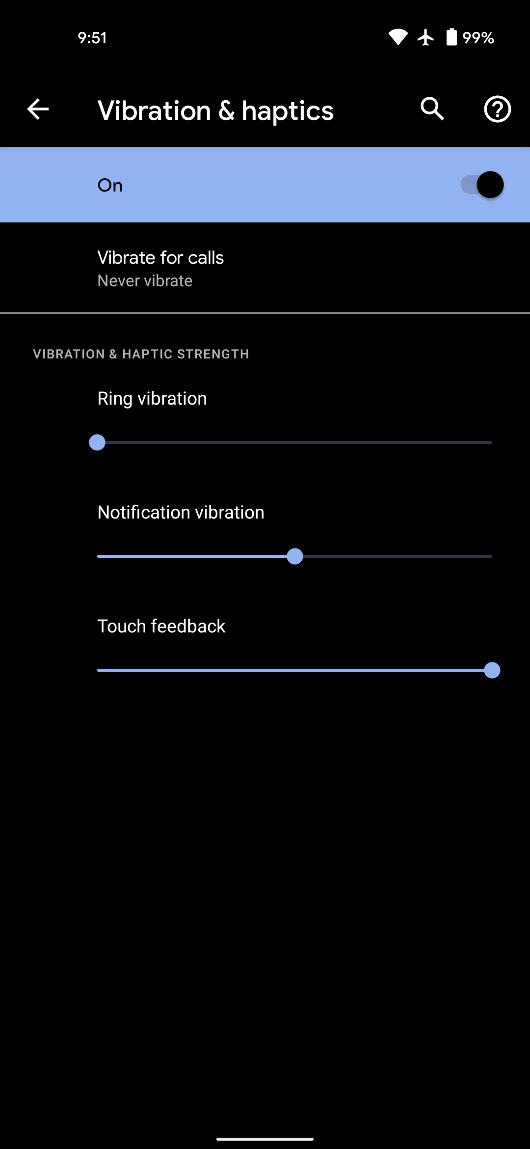 Google makes it easier to adjust Pixel 5 'Vibration & haptics' - 9to5Google