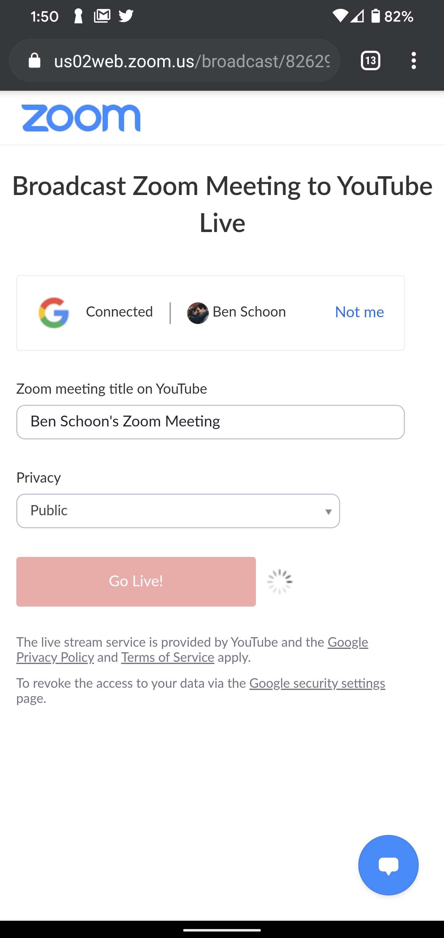 Zoom for Android now supports YouTube livestreams - 9to5Google